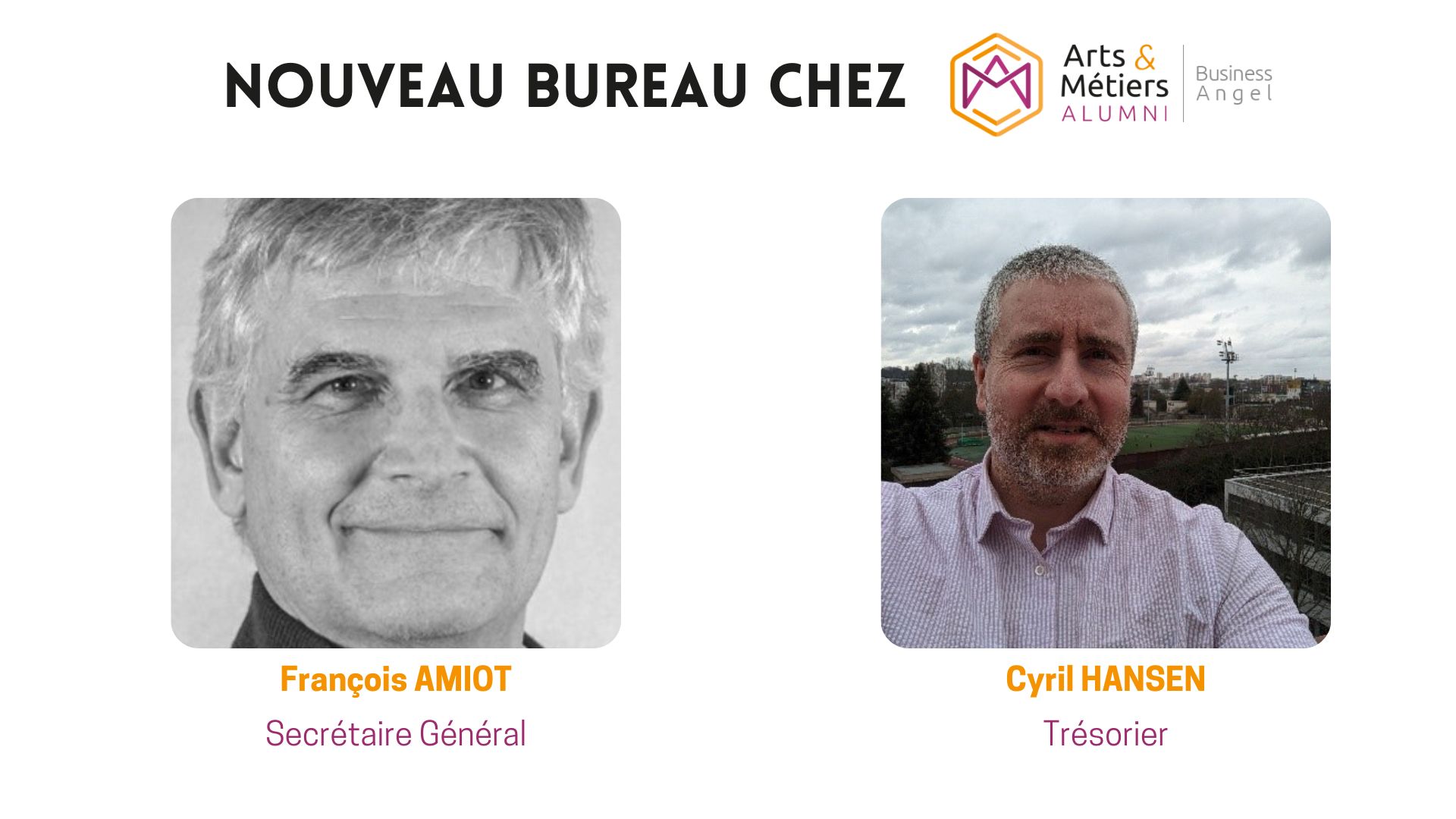 Nouveau bureau chez Arts & Métiers Business Angels - France Angels