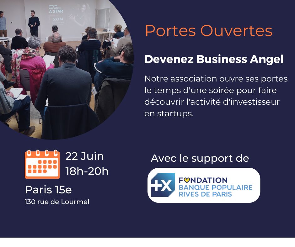 Portes Ouvertes aux Business Angels - France Angels