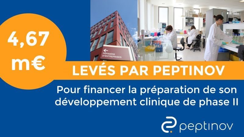 Les Business Angels des Grandes Ecoles soutiennent Peptinov - France Angels