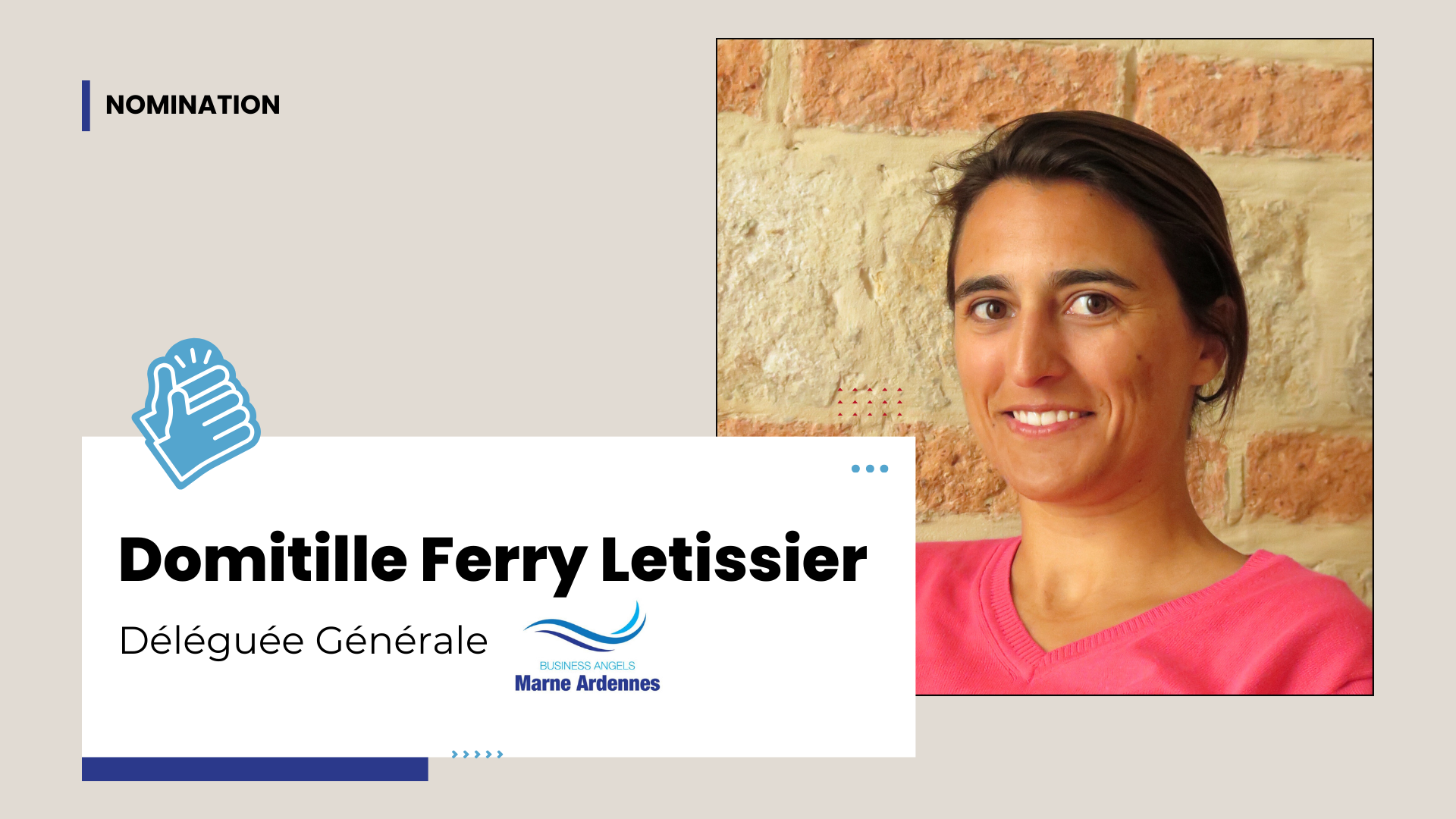 Domitille FERRY LETISSIER, déléguée générale de BAMA - France Angels
